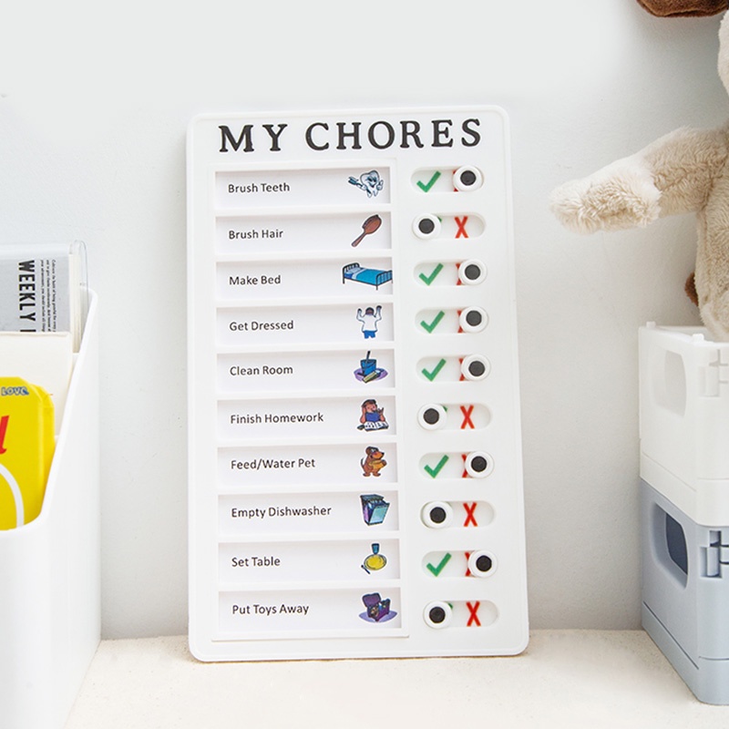 Creative Chores Finishing Sign-in Board Blank Customized To-do List ...