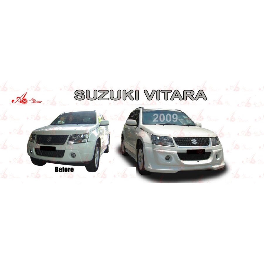 Suzuki Vitara 2006 2007 2008 2009 2010 2011 AM front skirt lip diffuser ...
