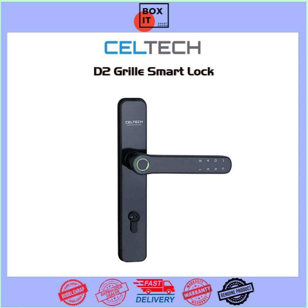 Celtech D2 Grille Lock | One Touch Design | Anti Black Box Protection | Inclusive Nationwide ...