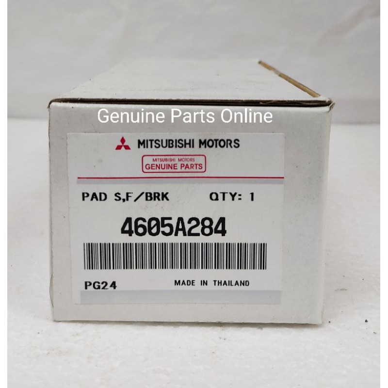 Mitsubishi Original Disc Brake Pad Front Triton , Pajero Sport 4605A284 ...