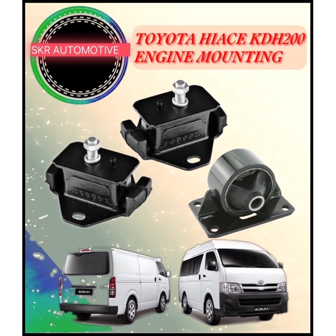 TOYOTA HIACE (KDH200) ENGINE MOUNTING | Shopee Malaysia