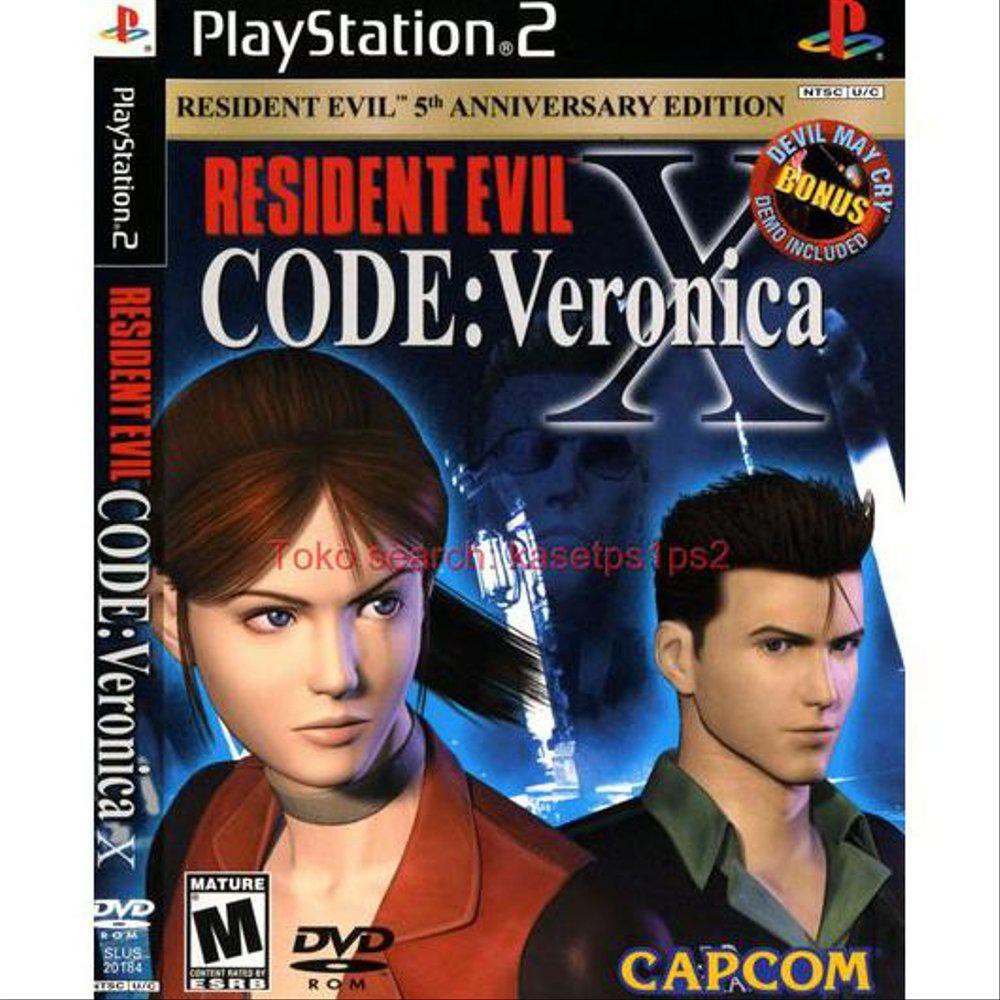 Resident Evil Code Veronica X Cd Ps2 Cassette Ps2 Game Ps2 | Shopee ...