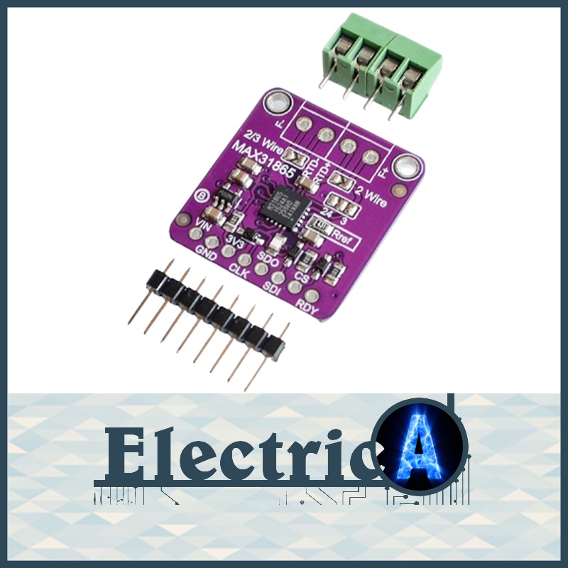MAX31865 RTD To Digital Converter Sensor Module For PT100 - PT1000 ...