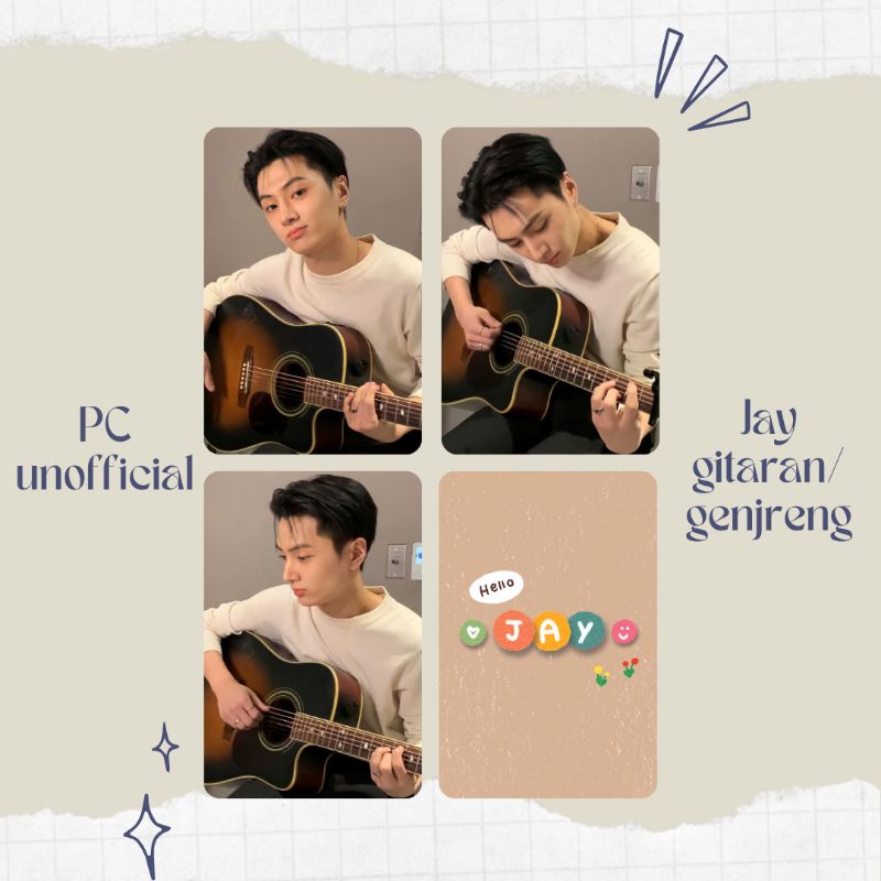 PC Jay Enhypen Genjreng Guitar - PC Unofficial | Shopee Malaysia