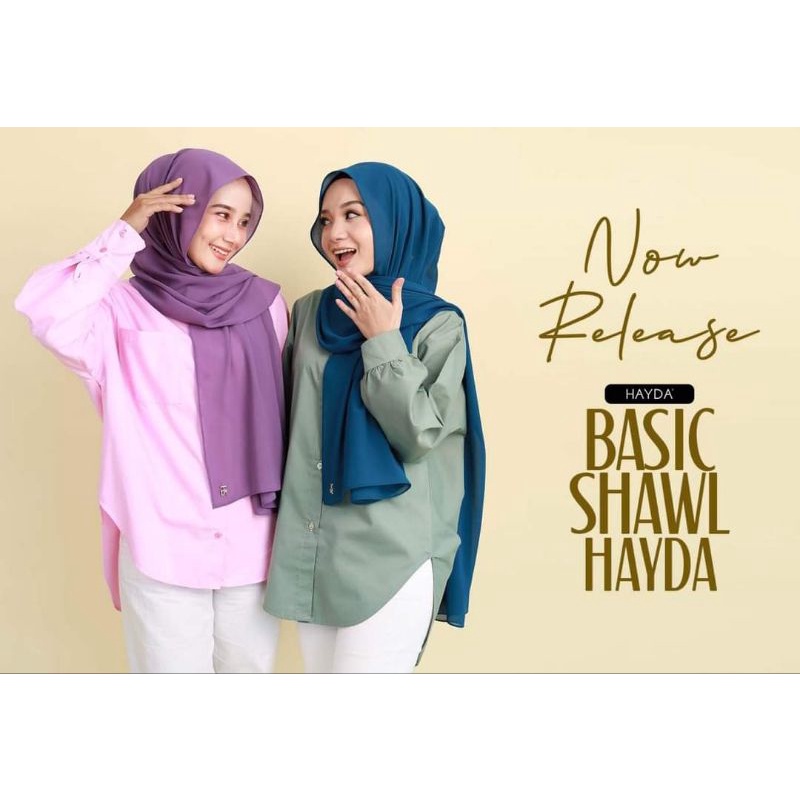 BASIC SHAWL HAYDA/SHAWL PANJANG | Shopee Malaysia