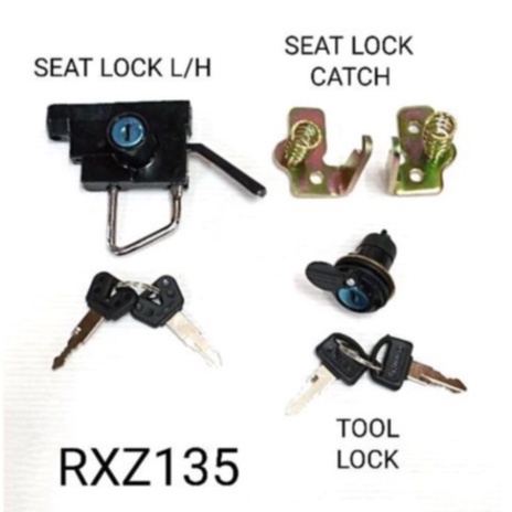 YAMAHA RXZ MILI SEAT LOCK/SEAT LOCK CATCH/TOOL LOCK | Shopee Malaysia