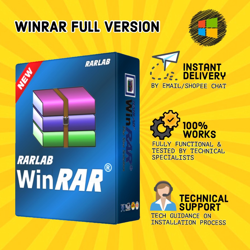 WinRAR Full Version For Windows | Shopee Malaysia