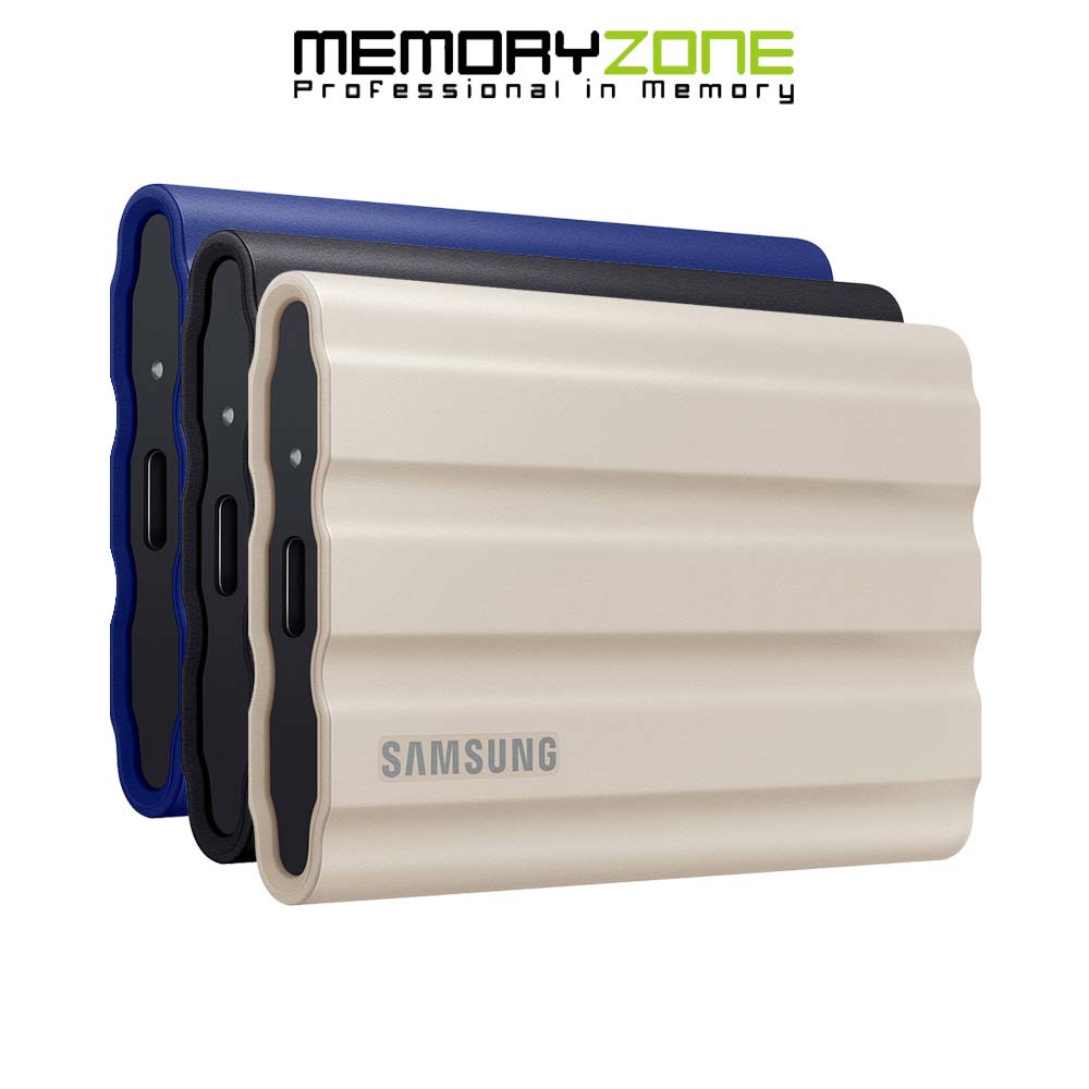 1tb External SSD Samsung T7 Shield USB 3.2 Gen 2 MU-PE1T0 portable hard ...