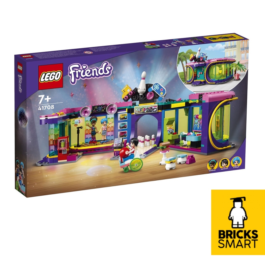 41708 LEGO Friends Roller Disco Arcade (642 Pieces) | Shopee Malaysia