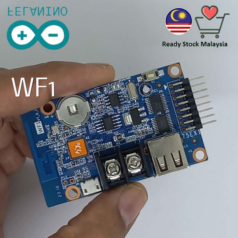 Huidu HD-WF1 New HUB75 Series Control Card for Drive LED Display P4 P5 ...