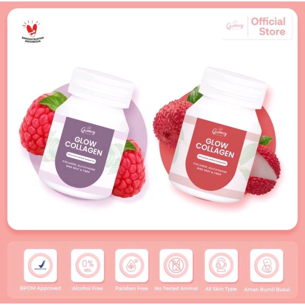 Glow collagen Queenzy Skin / collagen drink Queenzyskin / collagen ...