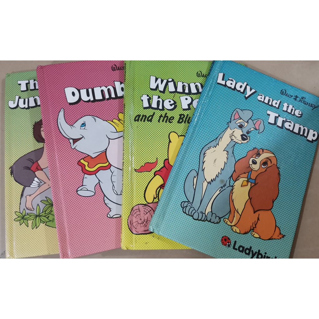 Walt Disney Ladybird Books: Dumbo/The Jungle Book/Lady and the Tramp ...