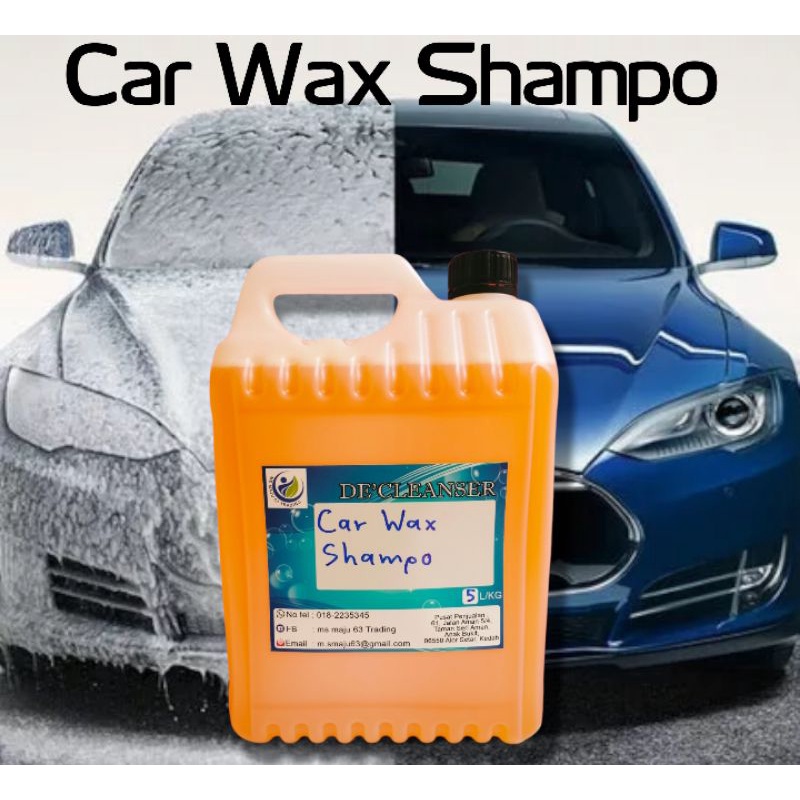 De Cleanser Nano Car Wash & Wax Super Shine Shampo / Sabun Basuh Kereta ...