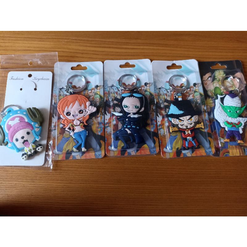 🔥HOT RARE ITEM🔥Anime One Piece & Dragon Ball Z Keychain l Budak Getah ...