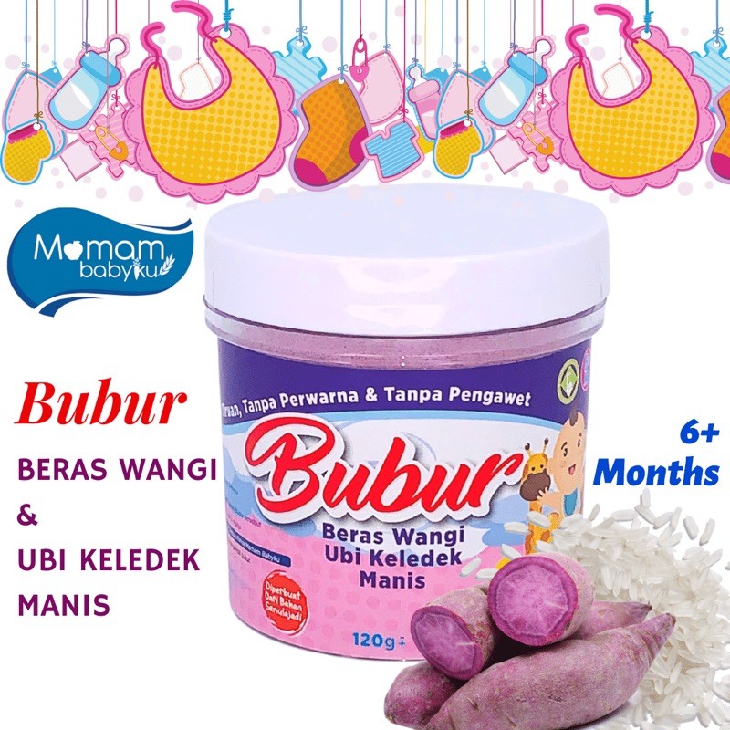 HOMEMADE BABY FOOD BUBUR BERAS WANGI & UBI KELEDEK MANIS | Shopee Malaysia