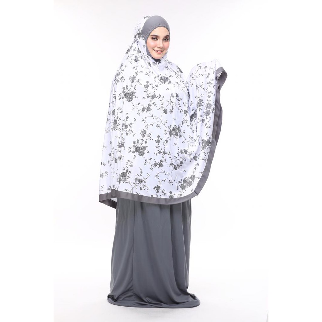 Ready Stock Telekung Printed Bunga Rose | Shopee Malaysia