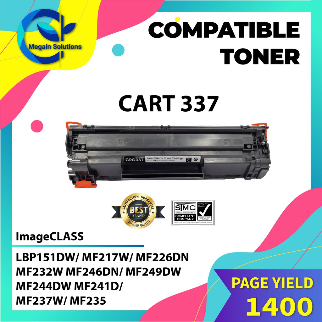 Cart 337 / CRG337 High Quality Compatible Laser Toner Cartridge 337 ...