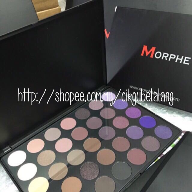 💯% ORIGINAL MORPHE PALETTE 35P | Shopee Malaysia
