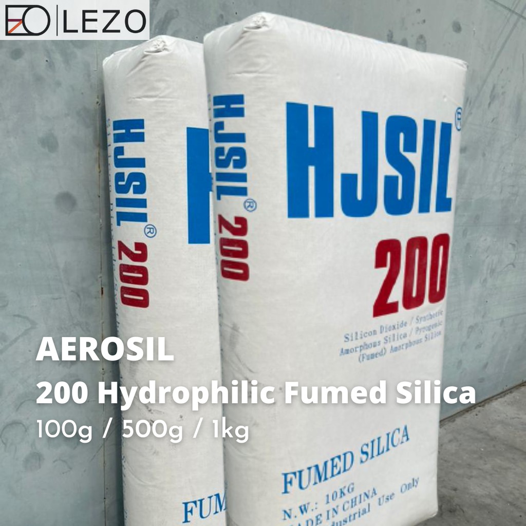 Aerosil 200 Fumed Silica for fiberglass 100g, 500g, 1kg | Shopee Malaysia