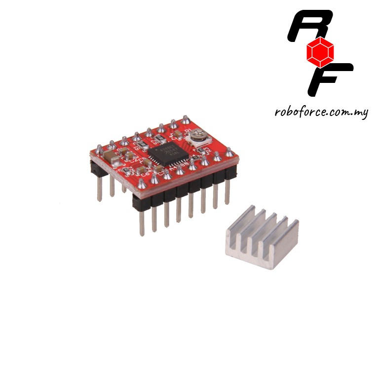 Stepper Motor Driver (A4988/ DRV8825) for Arduino/Raspberry Pi/ ARM ...