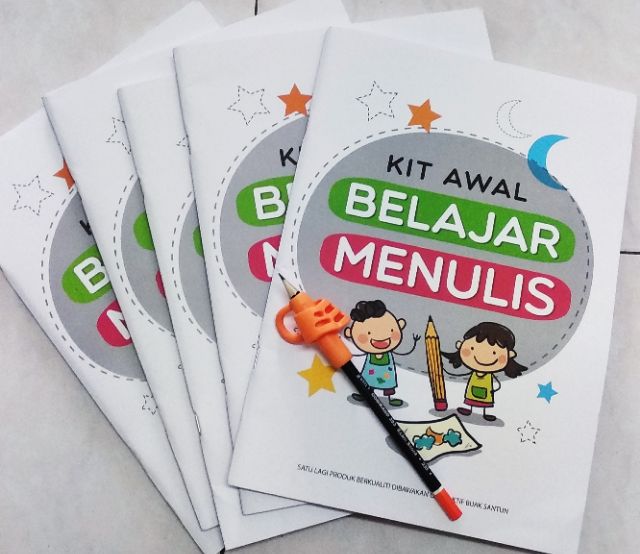 Buku Latihan Menulis (Kit Awal Menulis) + Free Gift | Shopee Malaysia