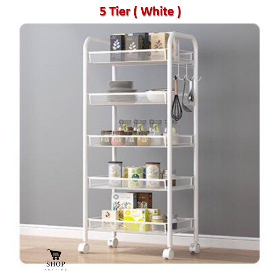 Multi-functional Storage Rack with Full Metal | Kitchen Rack | Utility ...