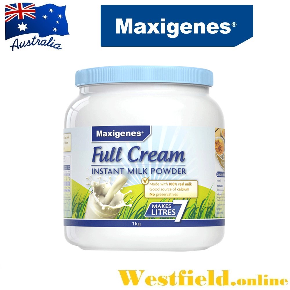 [Australia Import EXP 02/2027] Maxigenes Full Cream Instant Milk Powder ...
