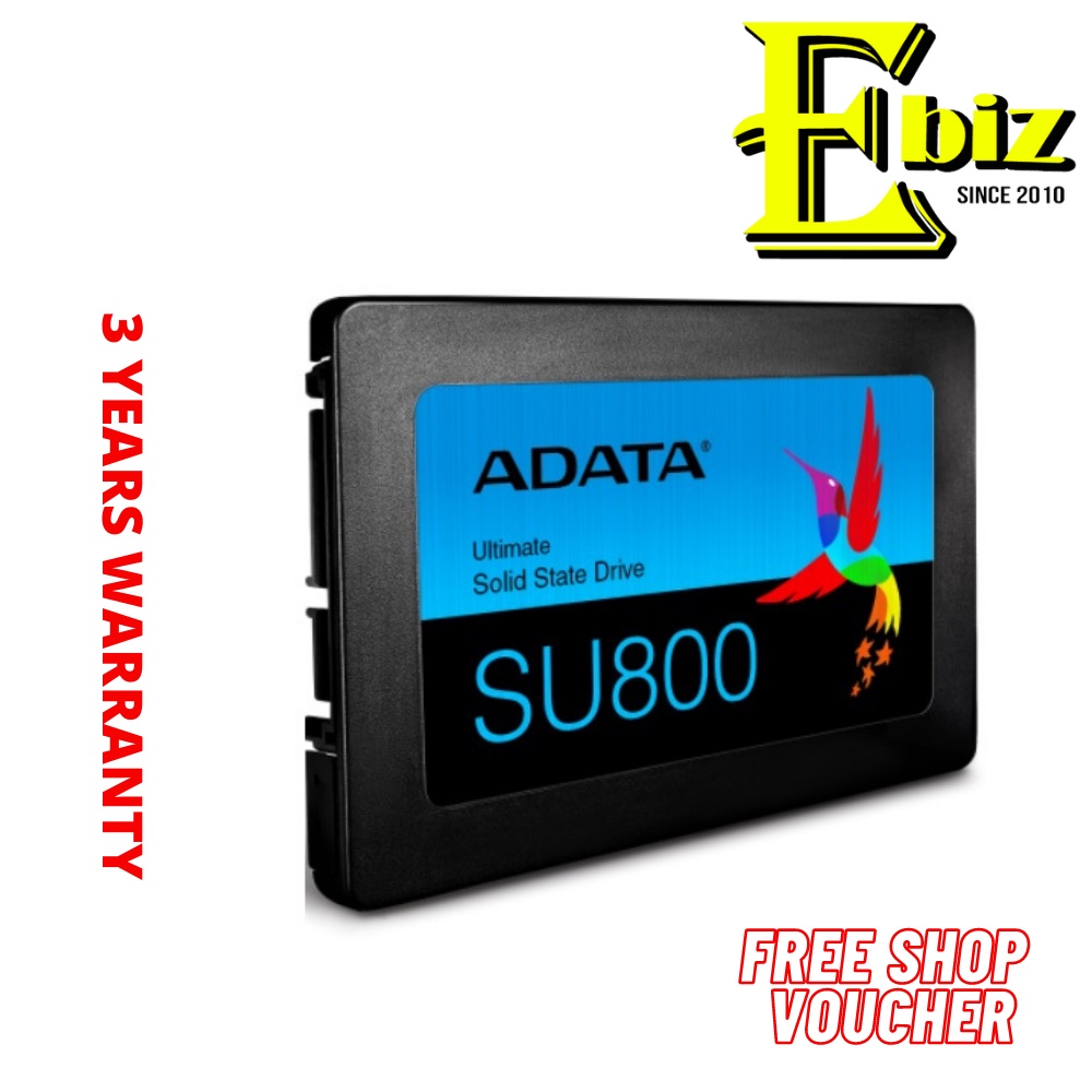 ADATA SU800 2.5" 256GB | 512GB | 1TB | 2TB SATA 3D TLC SOLID STATE ...
