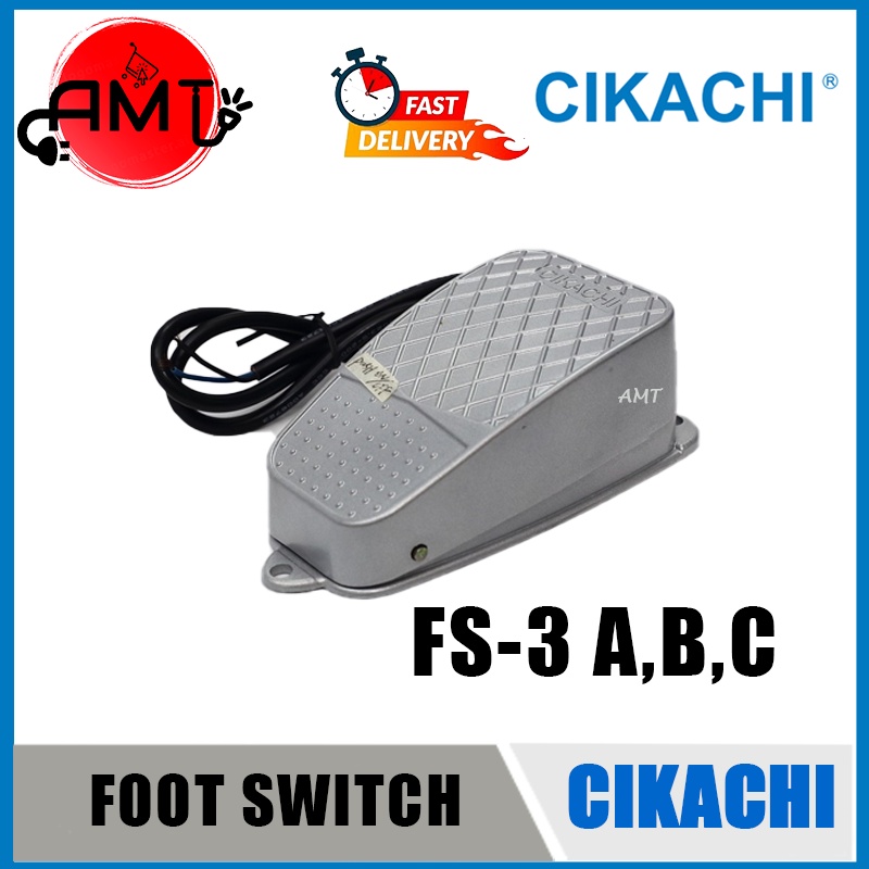 CIKACHI FS-3 A,B,C FOOT SWITCH 5A 10A 15A 250VAC | Shopee Malaysia