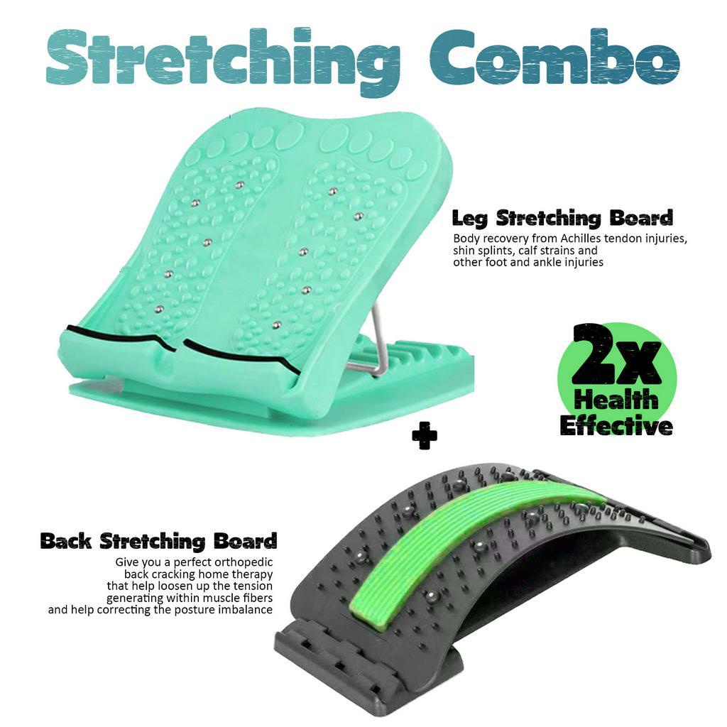 RANDOM COLOUR Stretching Standing Stool Pedal Stretch Board Fitness ...