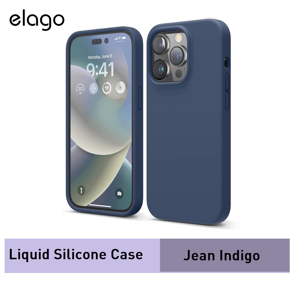 elago Premium Liquid Silicone Case Compatible with iP14 Pro Max iP 14 ...