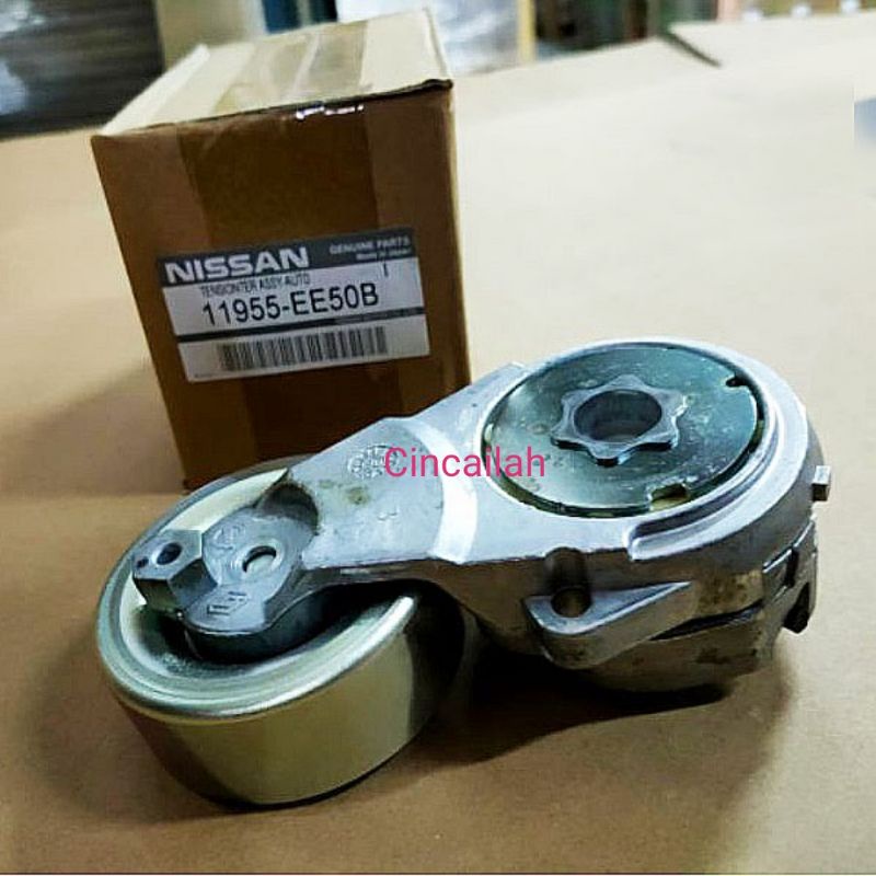 Original Nissan Fan Belt Tensioner Livina, Latio 1.8 / Sylphy G11 ...