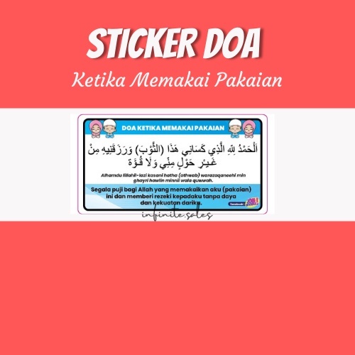 STICKER DOA (MURAH MURAH) | Shopee Malaysia
