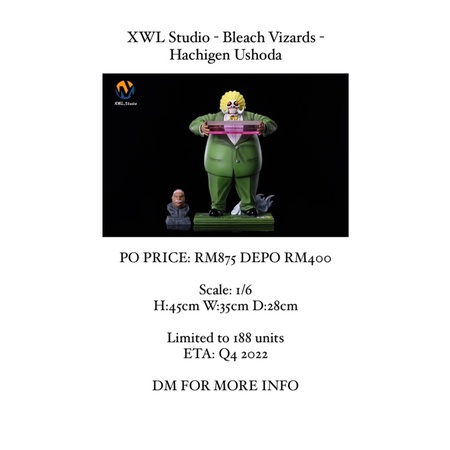 XWL Studio - Bleach Vizards - Hachigen Ushoda | Shopee Malaysia