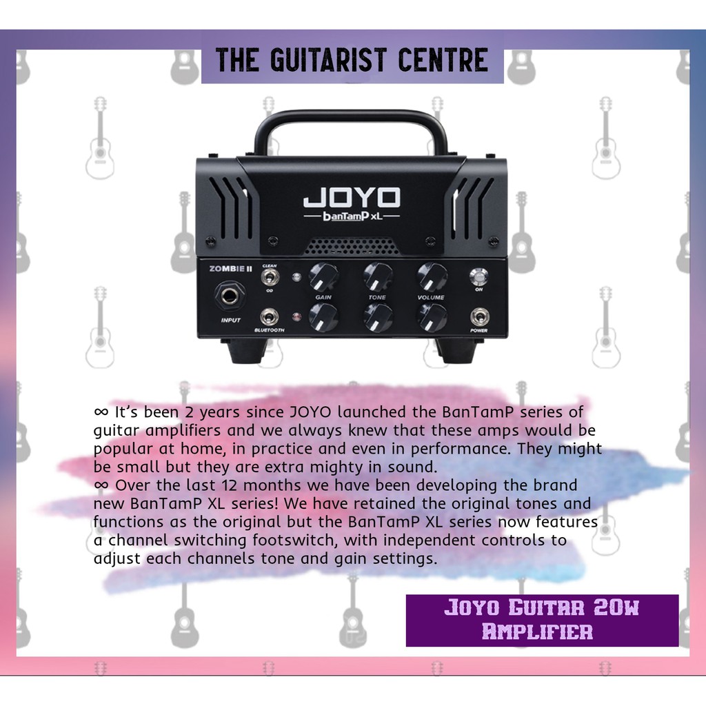 【Zombie II】Joyo ZOMBIE-II BanTamp XL Series Guitar Preamp Tube Amp Head ...
