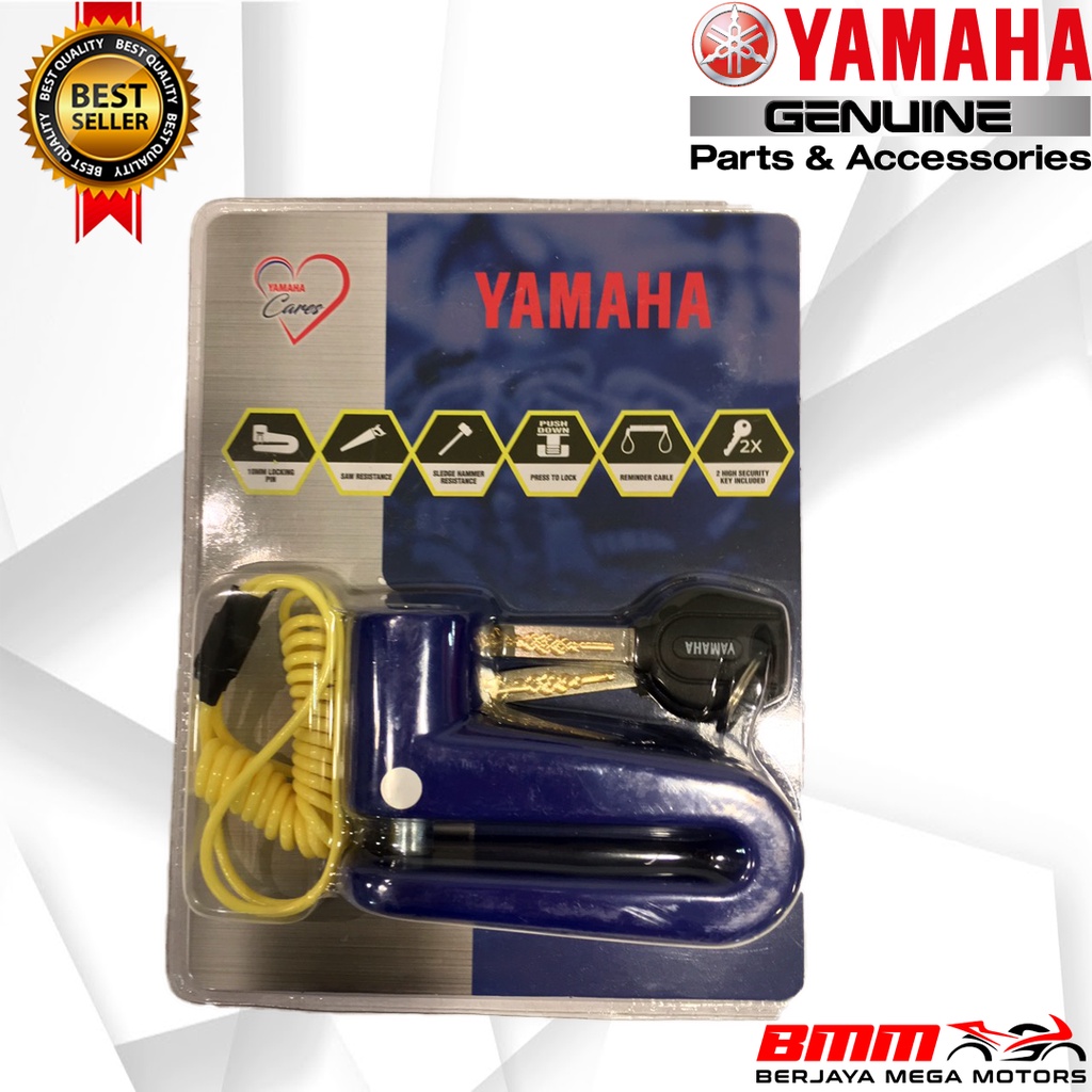 Yamaha Disc Lock Disclock Disk Lock Original Hong Leong Yamaha HLY 🔥 ...