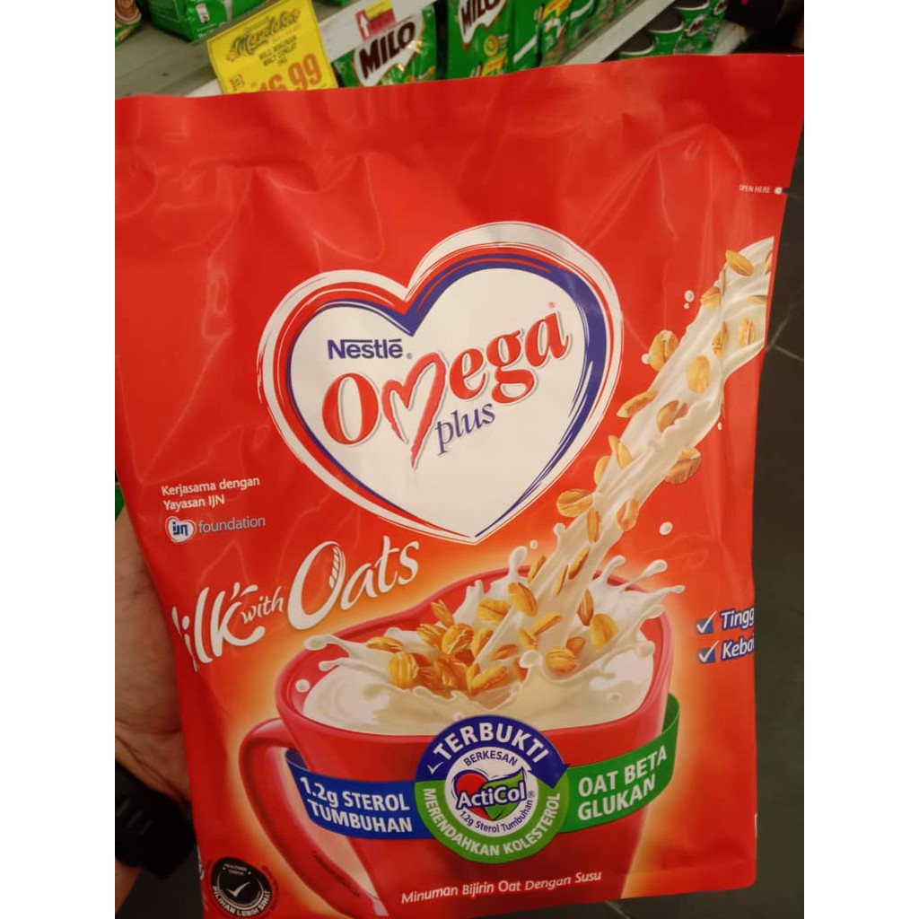OMEGA MILK WITH OATS 10SACHET(42G) | Shopee Malaysia