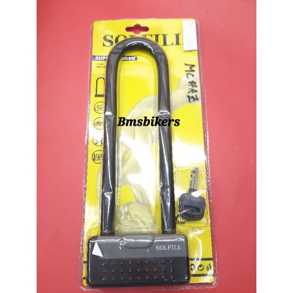 100% ORIGINAL FORK LOCK SOLCAR / SOLFILI (100 X 290MM) | Shopee Malaysia