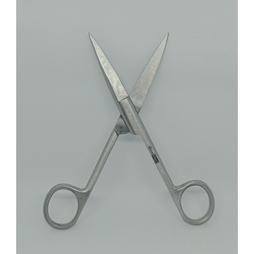 Onemed 14cm Straight Surgical Scissors Sharp/Sharp Blunt Straight ...
