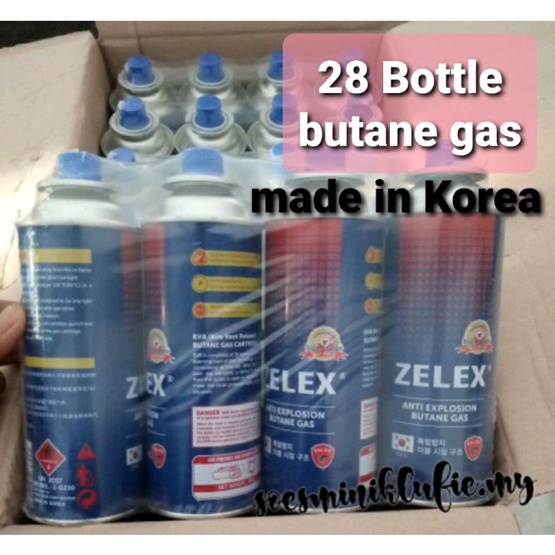 28 Bottle Liquefied Butane Gas Cartridge Portable Gas Stove Cartridge ...