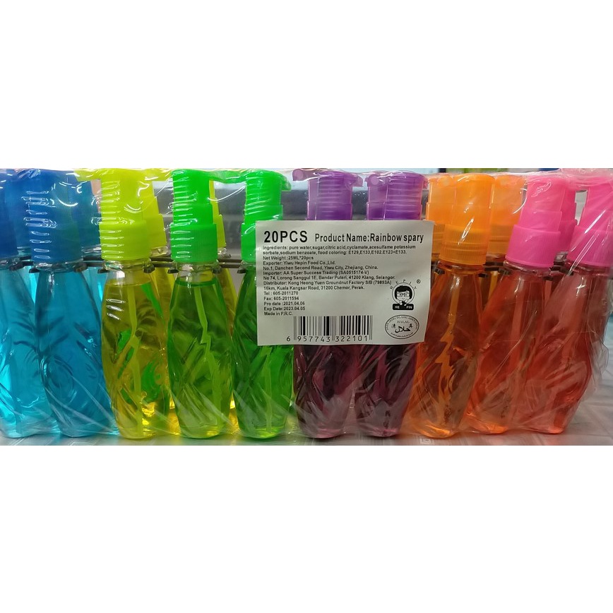 Spray Pop Candy / Spray Gun / Mini Gun Spray / Cola Spriti 20's ...