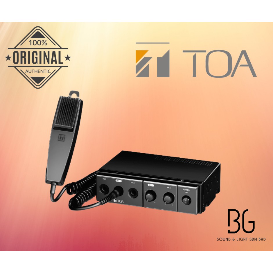 TOA CA130 Mobile Amplifier 30 Watt | Shopee Malaysia