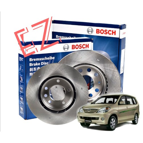 AVANZA 2003-2013 BOSCH FRONT BRAKE DISC ROTOR (2 PCS) | Shopee Malaysia