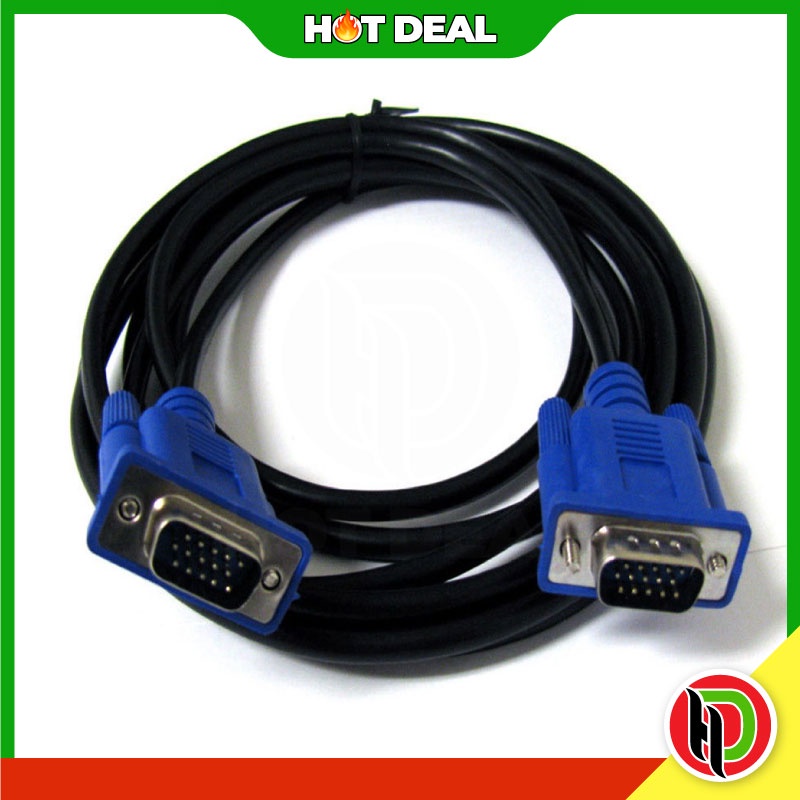 Hotdeal 20M VGA M/M Cable VGA Cable Network Cabel Wayar Network ...