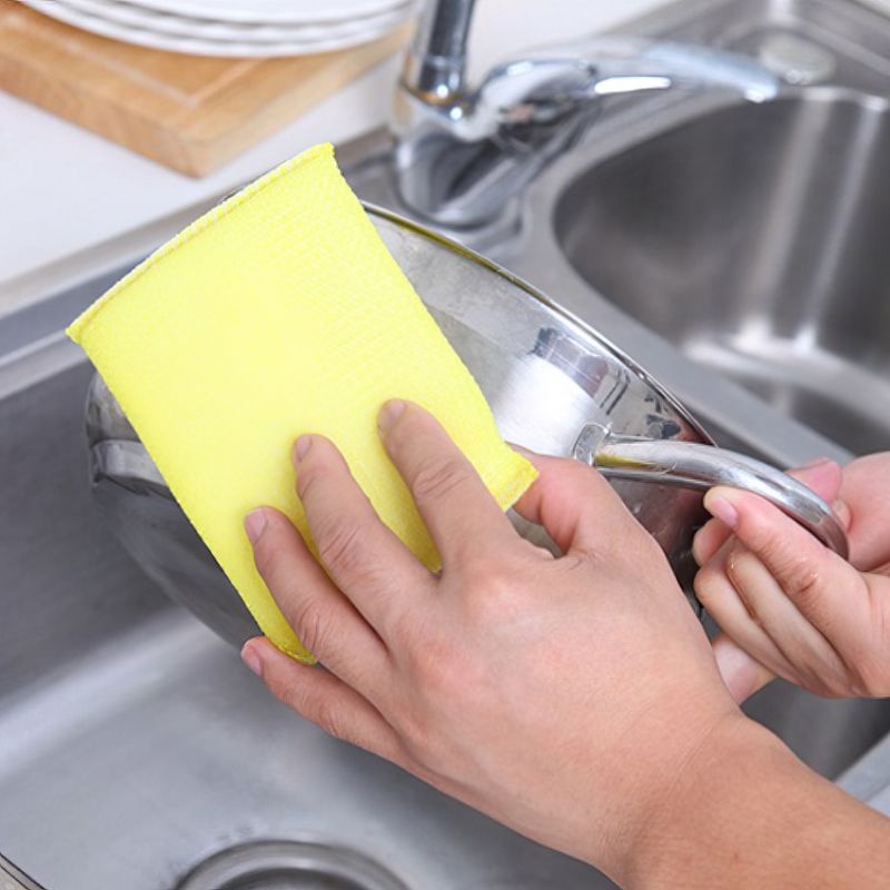 Span Basuh Pinggan 4 in 1 Mekitch Dish Washer Cleaning Sponge Home Care ...