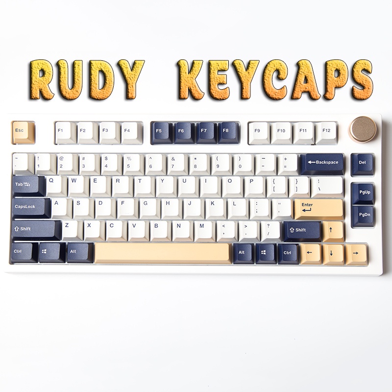 Fast shipping RUDY keycaps OEM profile double shot PTB keycap special ...