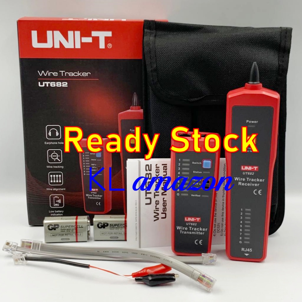 Uni-Trend UT682 Wire Tracker Transmitter Telephone Network Cable Line ...