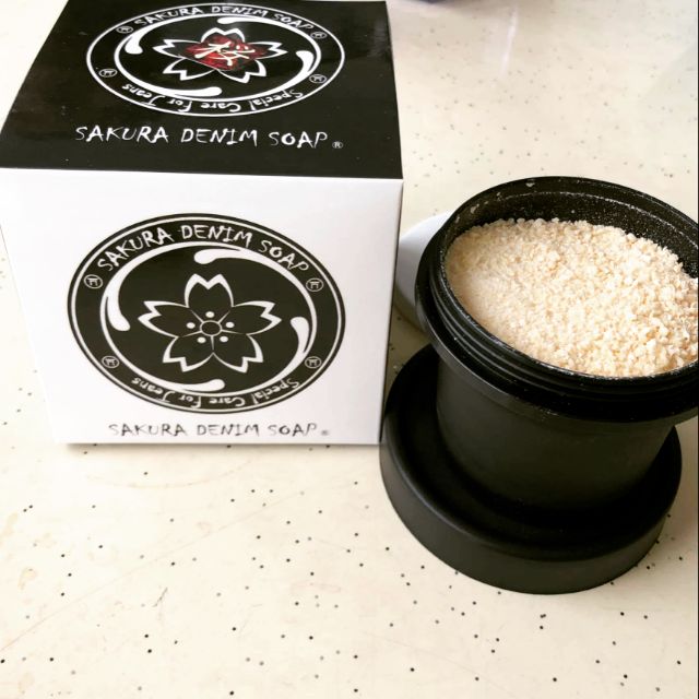 SAKURA DENIM SOAP (Special Laundry Soap for Denim & Jeans) | Shopee ...