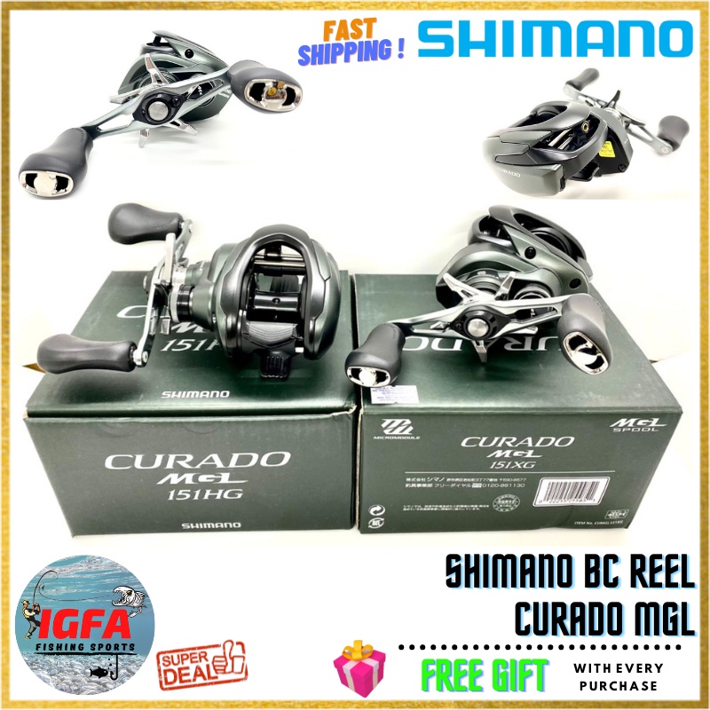 [IGFA] SHIMANO CURADO MGL Mesin BC Shimano Bait Casting Reel Shimano ...