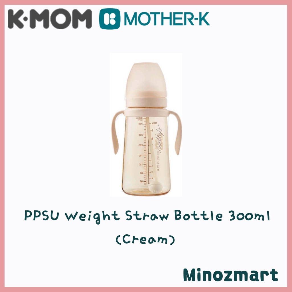 KMOM MOTHER-K PPSU Baby Feeding Bottle 180ml & 280ml) / Straw Cup (200ml & 300ml) | Shopee Malaysia
